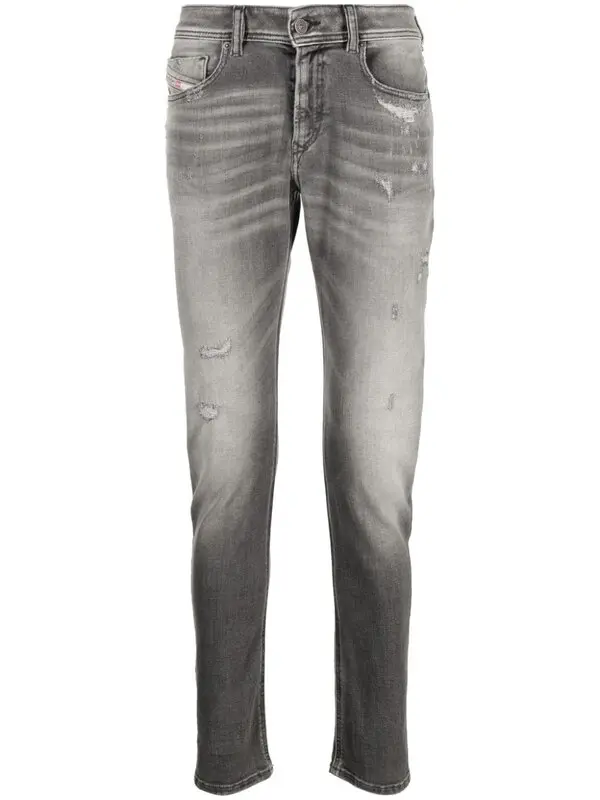 DIESEL® 1979 Sleenker Distressed Slim Fit Jeans