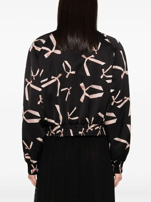 Pinko X Patrick Mcdowell Printed Bomber Jacket