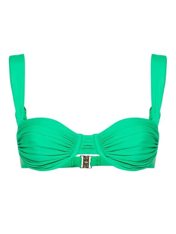 Faithfull The Brand Sol Bikini Top - Green