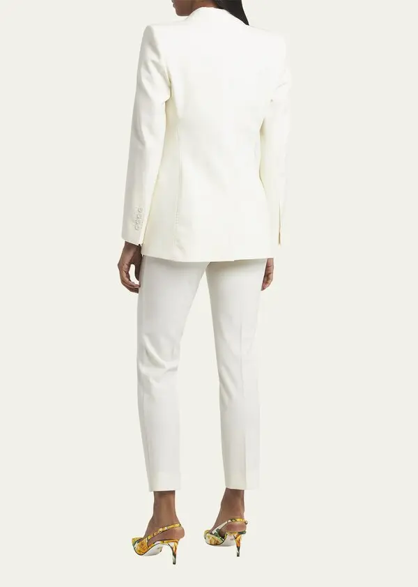 Dolce & Gabbana Peak Lapel Stretch Blazer