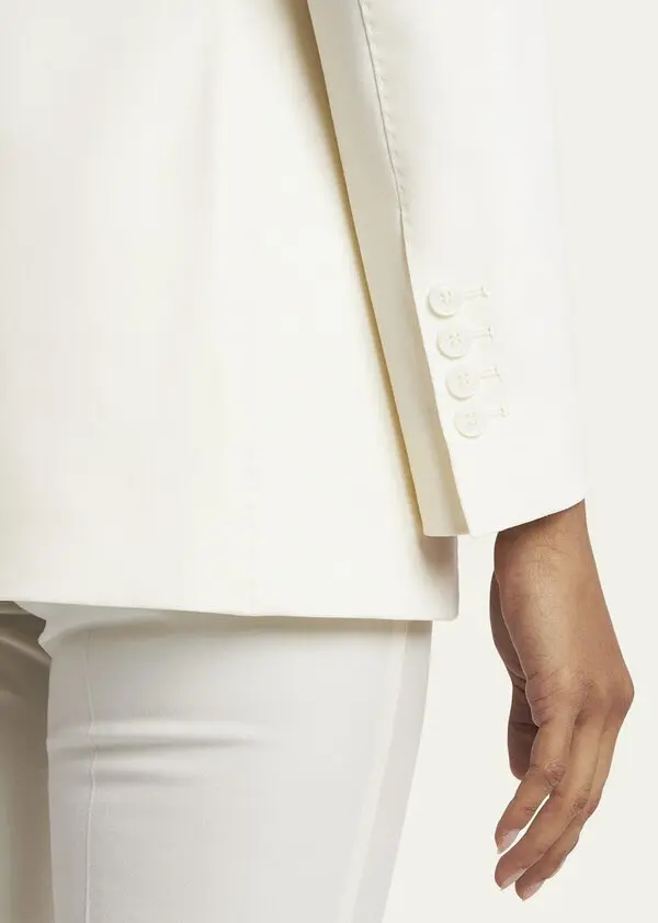 Dolce & Gabbana Peak Lapel Stretch Blazer