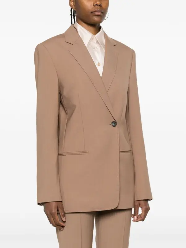 Helmut Lang Notched-lapels Tailored Blazer - Neutrals