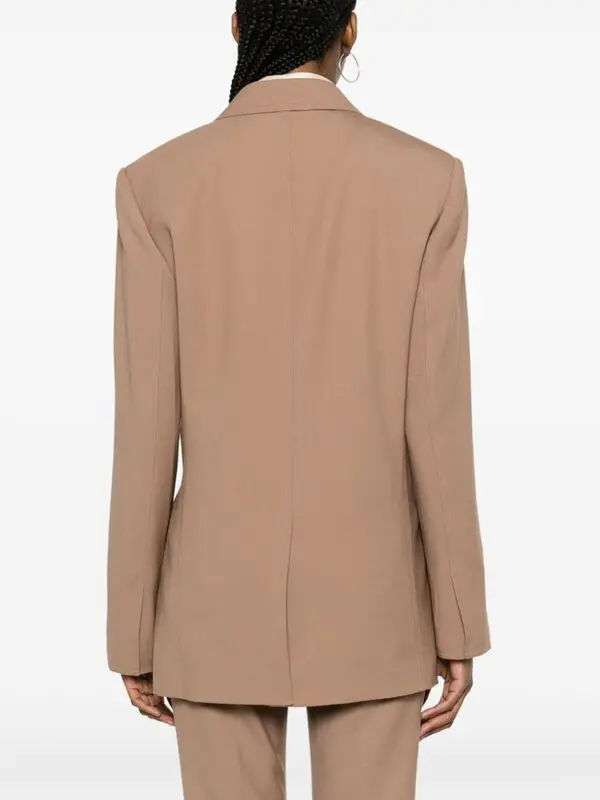 Helmut Lang Notched-lapels Tailored Blazer - Neutrals