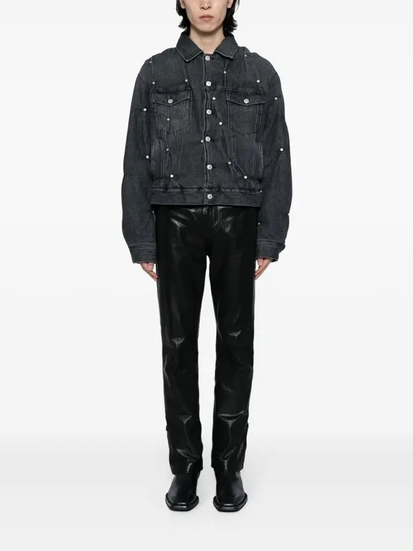 KUSIKOHC Studded Denim Jacket