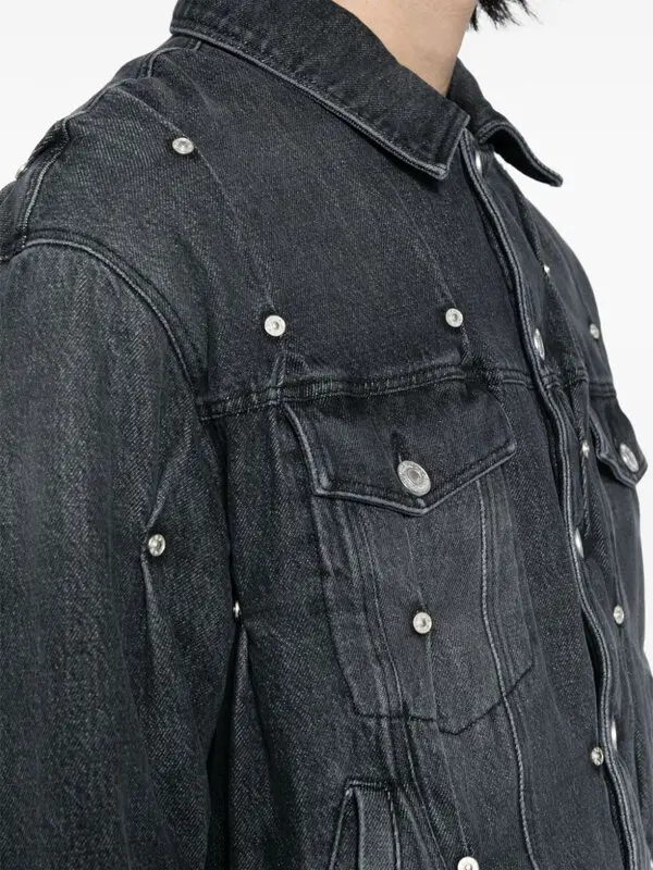 KUSIKOHC Studded Denim Jacket