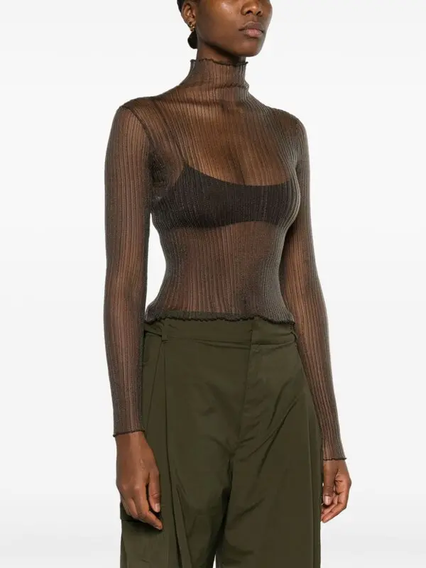 AISLING CAMPS Modern Mist Sheer T-shirt