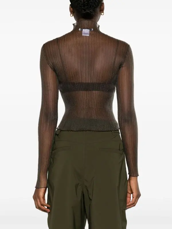 AISLING CAMPS Modern Mist Sheer T-shirt