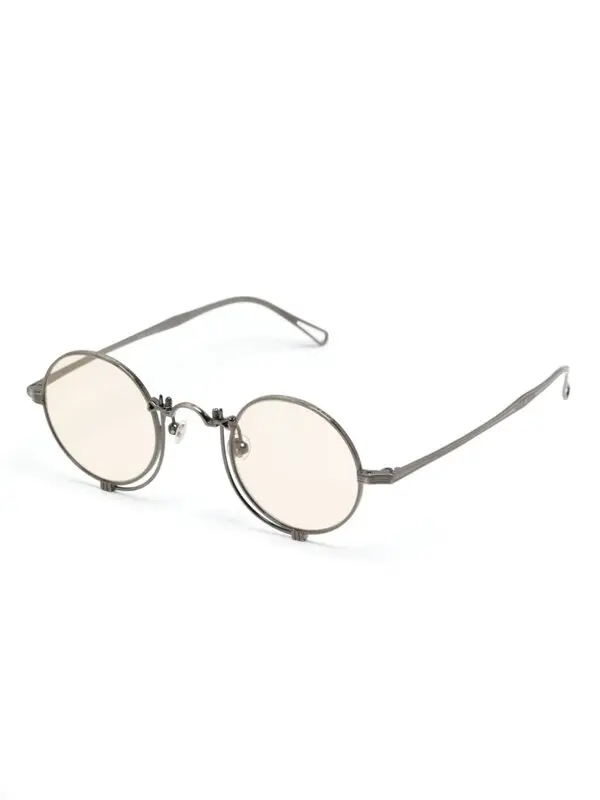 Matsuda 10601h Round-frame Sunglasses - Silver