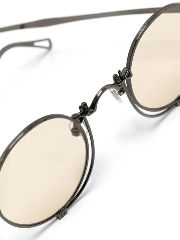 Matsuda 10601h Round-frame Sunglasses - Silver
