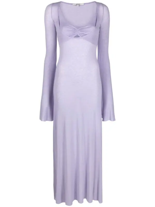 MANURI Nina Maxi Dress - Purple