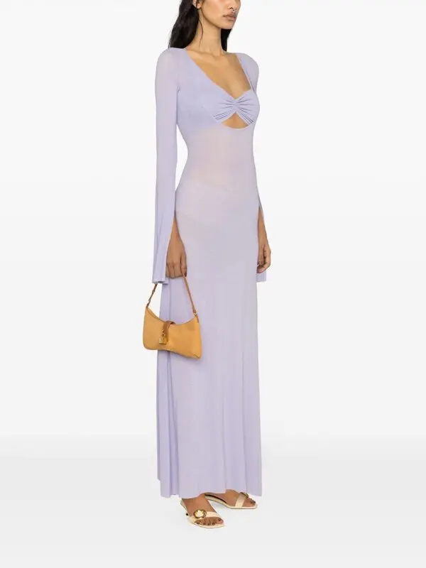 MANURI Nina Maxi Dress - Purple