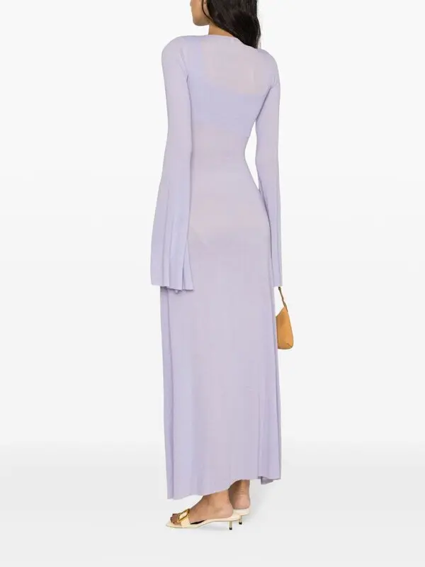 MANURI Nina Maxi Dress - Purple