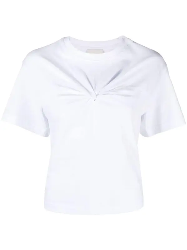 Isabel Marant Étoile Zuria Knot-detail T-shirt