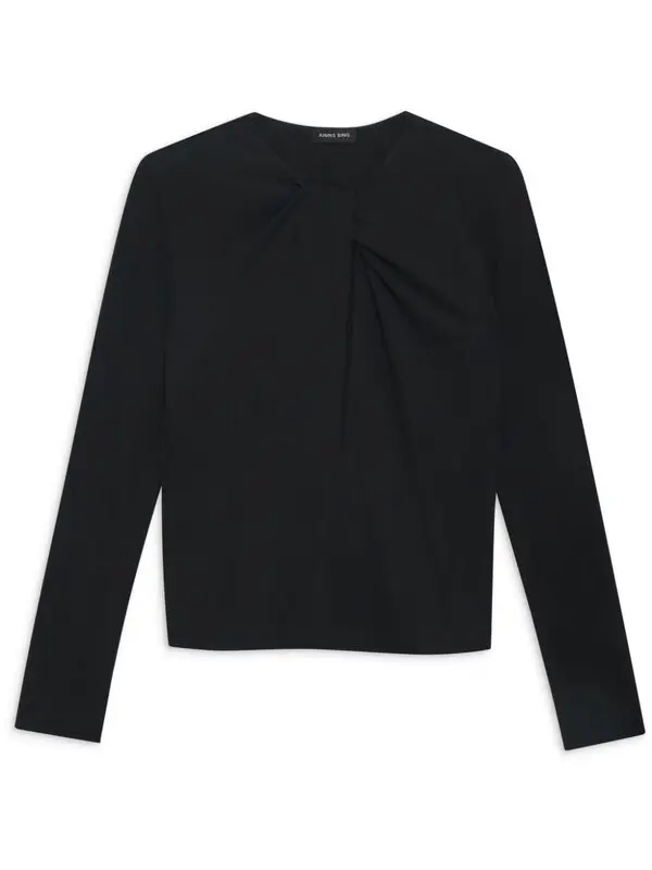 ANINE BING Amaya Cut-out Top