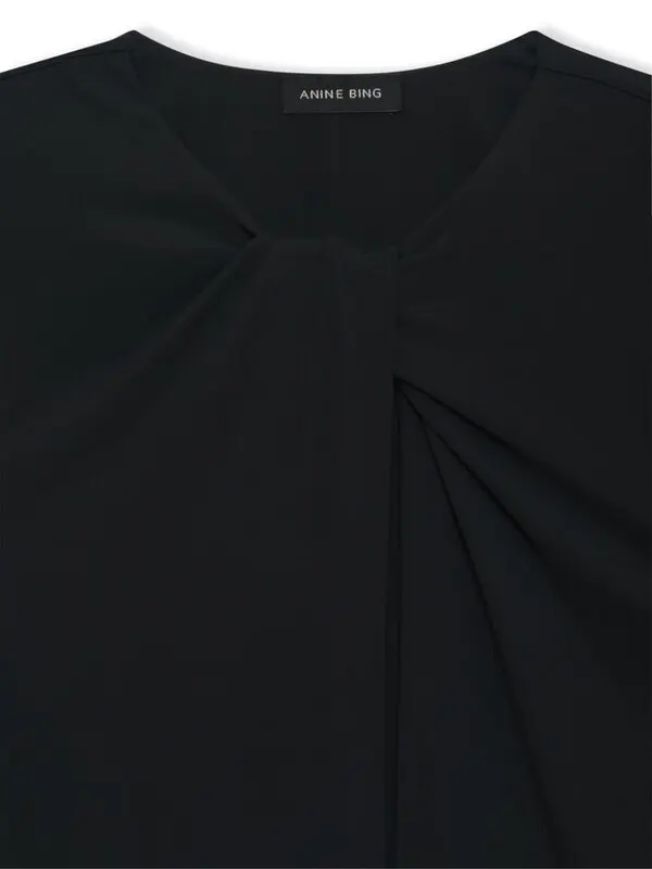 ANINE BING Amaya Cut-out Top