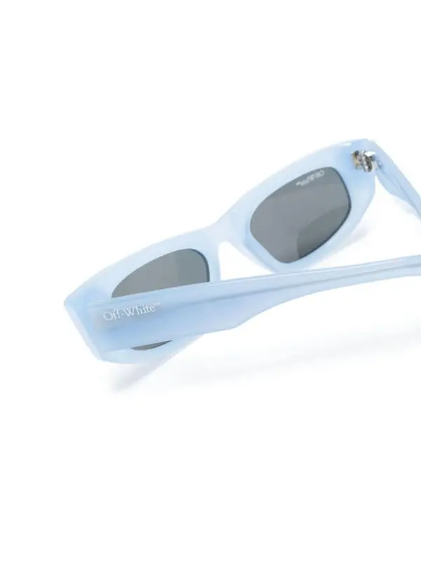 Off-White Matera Rectangle-frame Sunglasses - Blue
