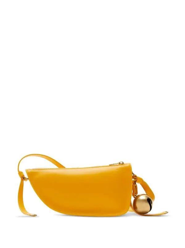 Burberry Mini Leather Shield Bag - Yellow