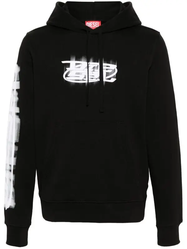 DIESEL® S-ginn-hood-n Cotton Hoodie