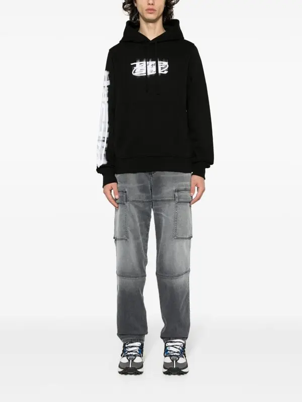 DIESEL® S-ginn-hood-n Cotton Hoodie