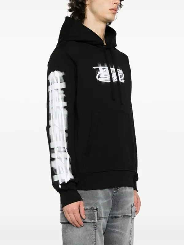 DIESEL® S-ginn-hood-n Cotton Hoodie