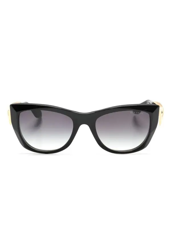 Dita Icelus Cat-eye Frame Sunglasses - Black