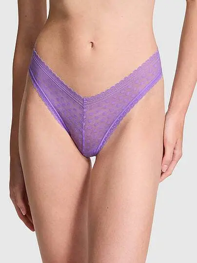 Pink Wink™ V-front Brazilian Panty - Purple