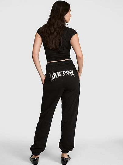 Pink Campus Fleece™ Sweatpants - Black