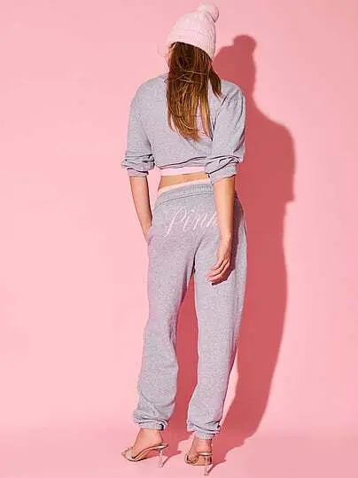Pink Campus Fleece™ Sweatpants - Grey