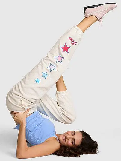 Pink Campus Fleece™ Sweatpants - Grey