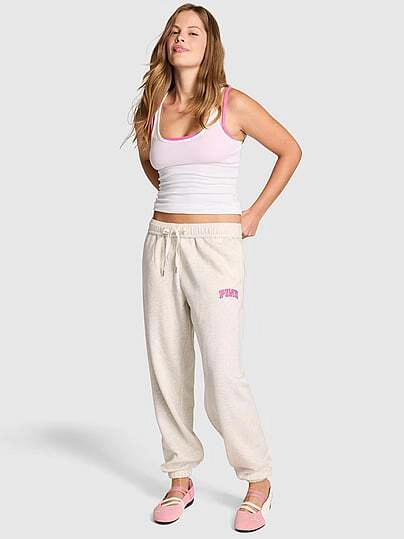 Pink Campus Fleece™ Sweatpants - Grey