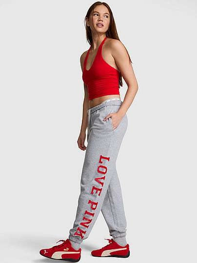 Pink Campus Fleece™ Sweatpants - Grey