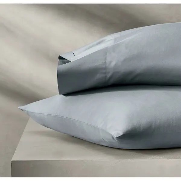 BOLL & BRANCH Reserve Pillowcase Set, Standard - Bluestone