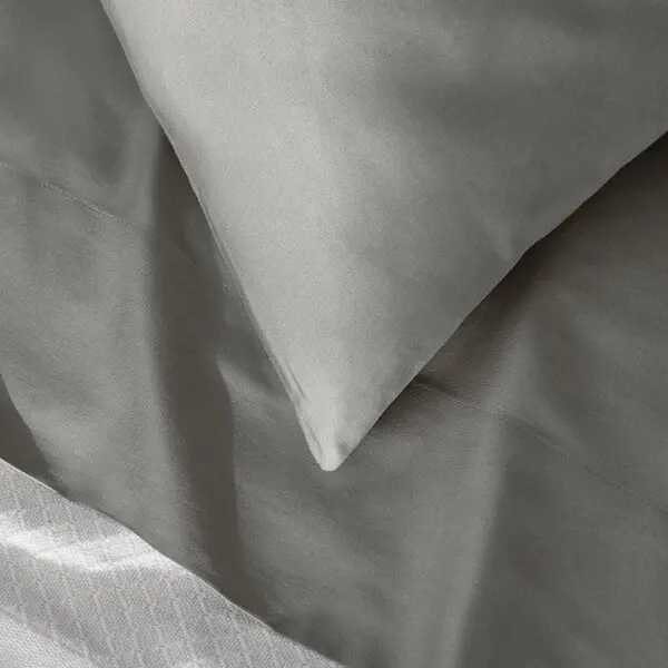 BOLL & BRANCH Reserve Pillowcase Set, Standard - Stone