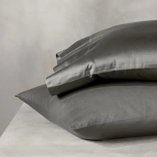 BOLL & BRANCH Reserve Pillowcase Set, Standard - Stone