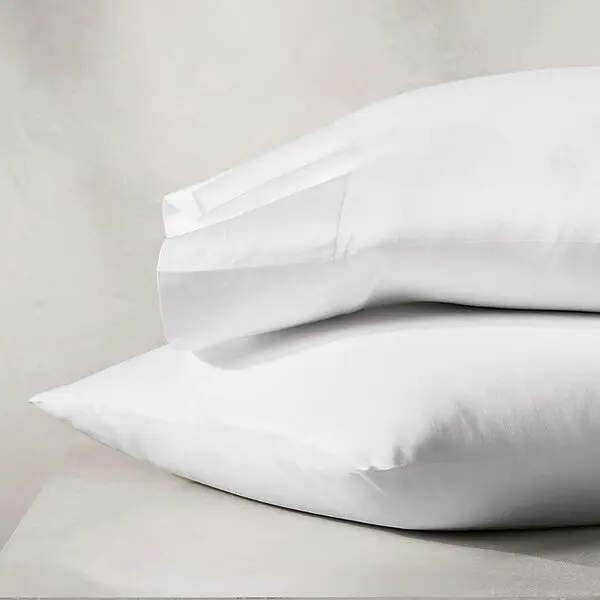 BOLL & BRANCH Reserve Pillowcase Set, Standard - White