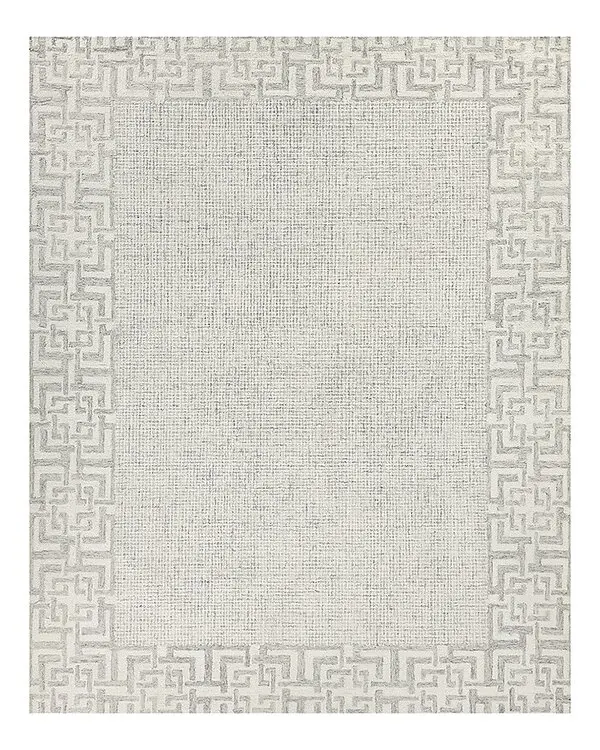 EXQUISITE RUGS Caprice Er2706 Area Rug, 6' X 9 - Silver