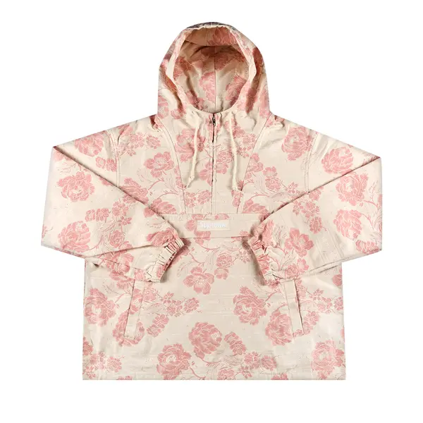 Supreme Floral Tapestry Anorak - Pink