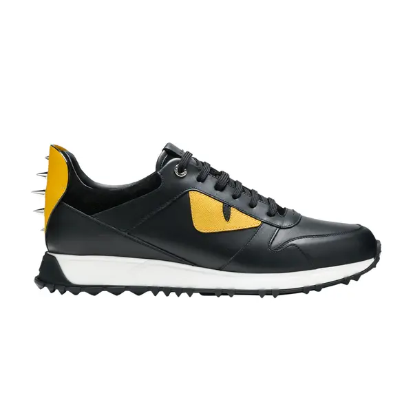 Fendi Leather Monster Sneakers