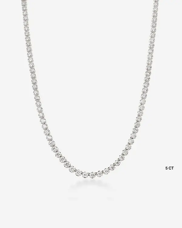 Ring Concierge Luxe Diamond Tennis Necklace - One-color