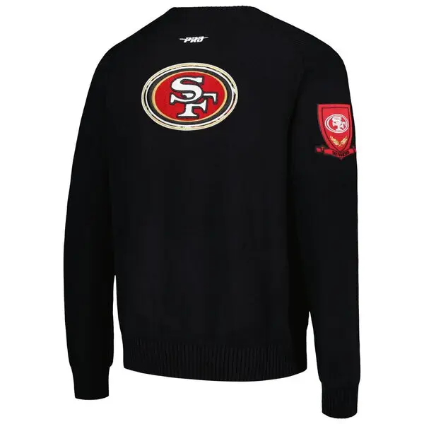 PRO STANDARD San Francisco 49ers Prep Button-up Cardigan Sweater