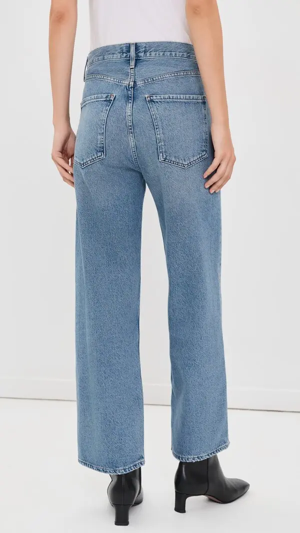 AGOLDE High-rise Wide-leg Jeans - Disclosure