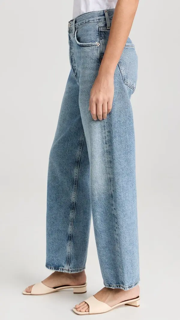 AGOLDE High-rise Wide-leg Jeans - Disclosure