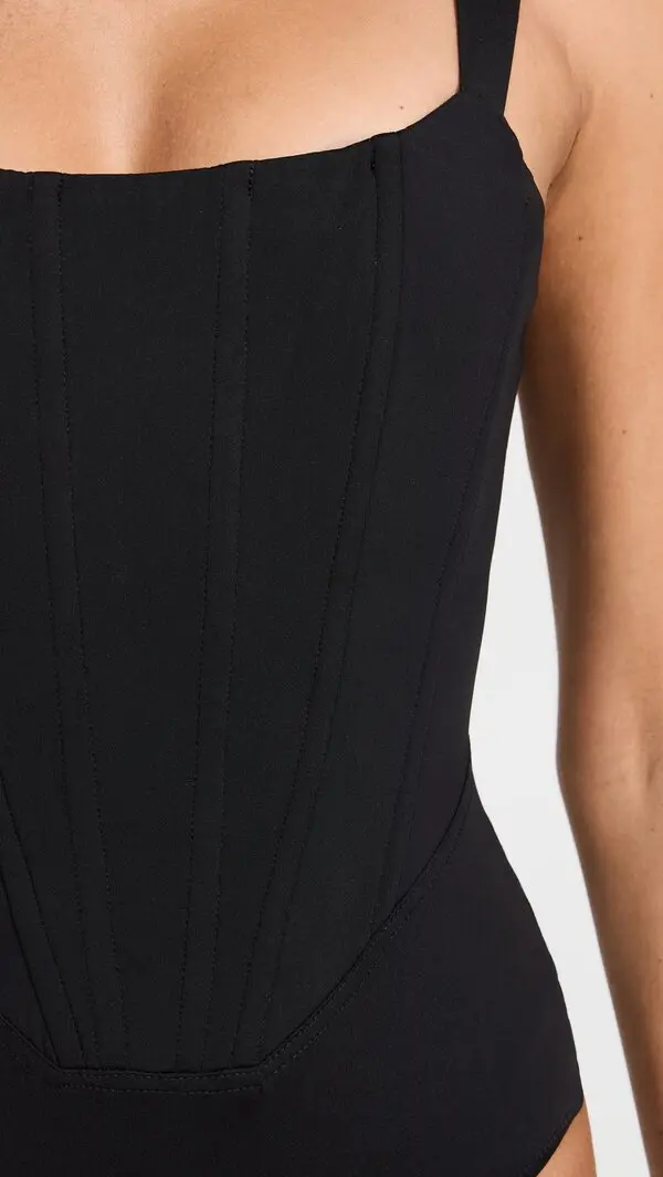 Staud Adelaide One-piece - Black