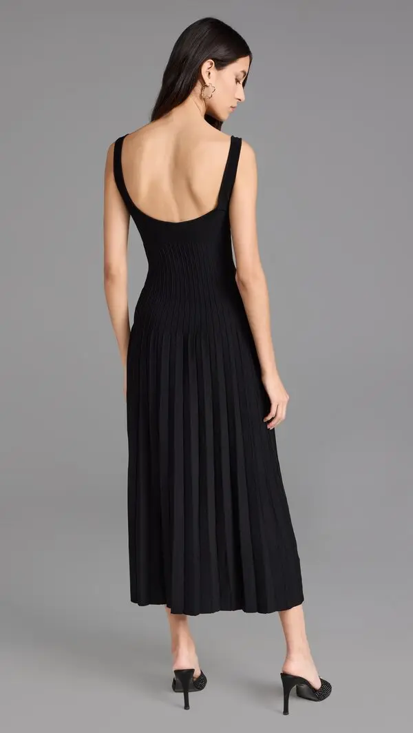 Staud Ellison Dress - Black