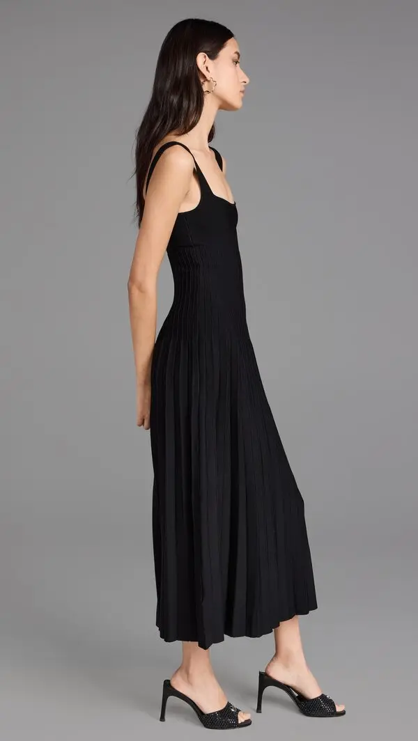 Staud Ellison Dress - Black