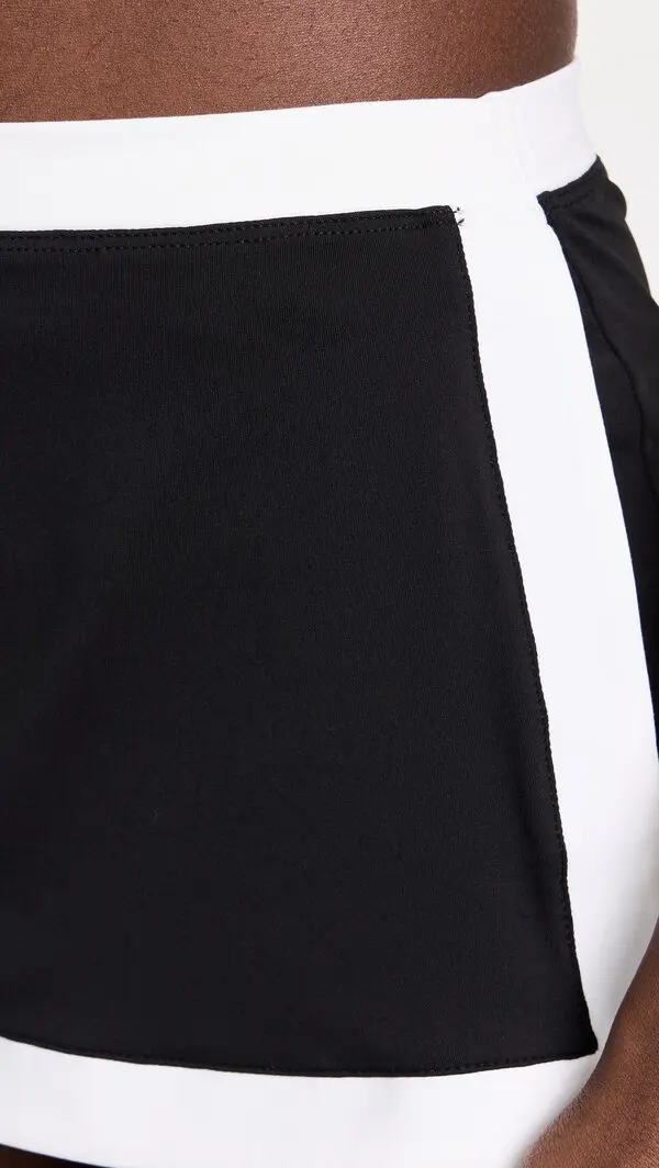 Staud Nell Swim Skirt