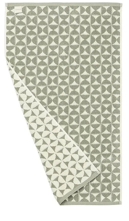 HOUSE NO. 23 Harper Hand Towel In Green