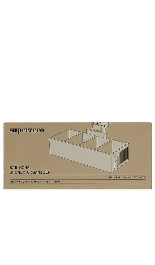 SUPERZERO Bar Home Shower Organizer