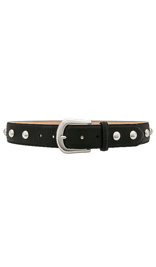 B-low The Belt Kennedy Moto Belt - Black & Silver