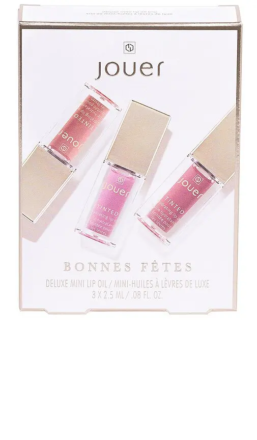 Jouer Bonnes Fetes Deluxe Mini Lip Oil In Multi - N,a